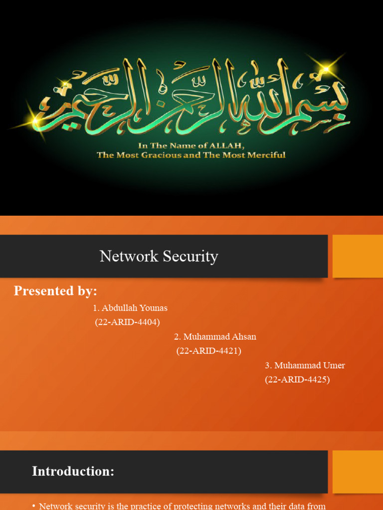 Network Security Essentials Guide | PDF | Computer Security | Security