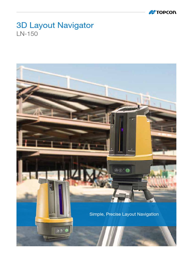 Topcon LN 150 | PDF | Building Information Modeling | Manufactured Goods