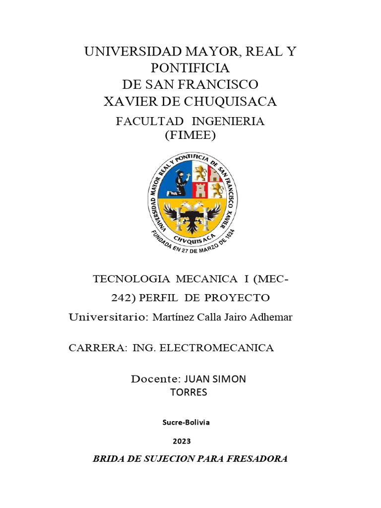 Inf Final | Descargar gratis PDF | Perforar | Tornillo