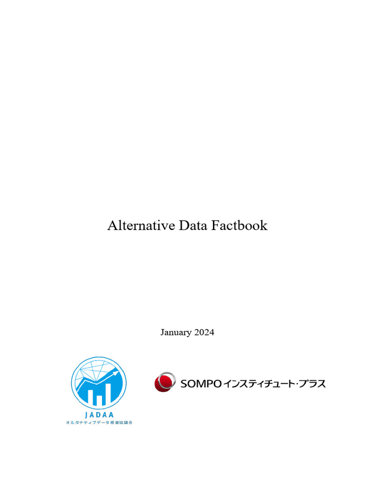 JADAA Factbook2023 English | PDF | Procurement | Data Analysis