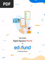 Panduan Registrasi & Tanda Tangan Privy ID-1 | PDF