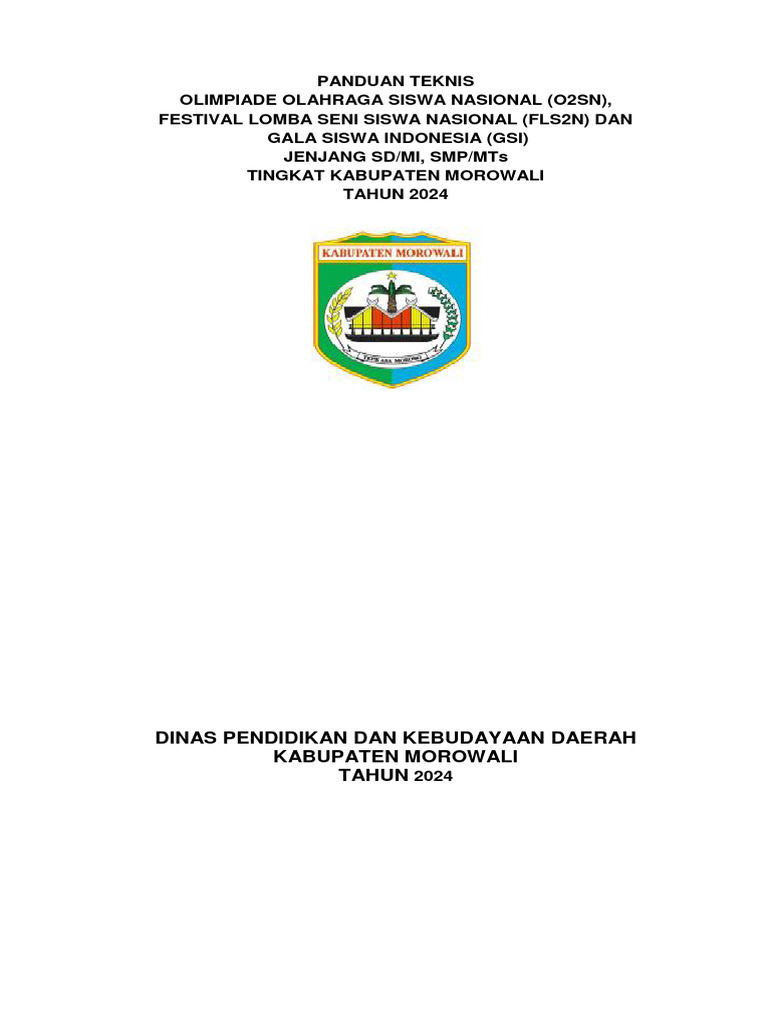 Panduan O2SN Dan FLS2N - 2024 | PDF