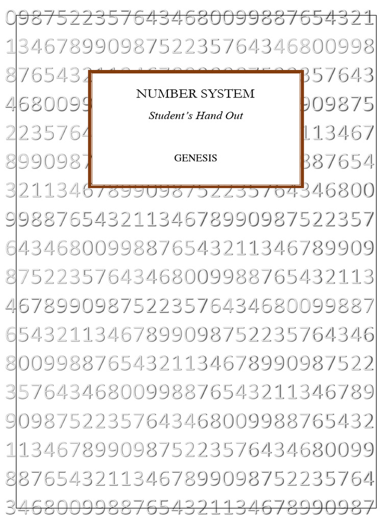 Simant | PDF | Number Theory | Numbers