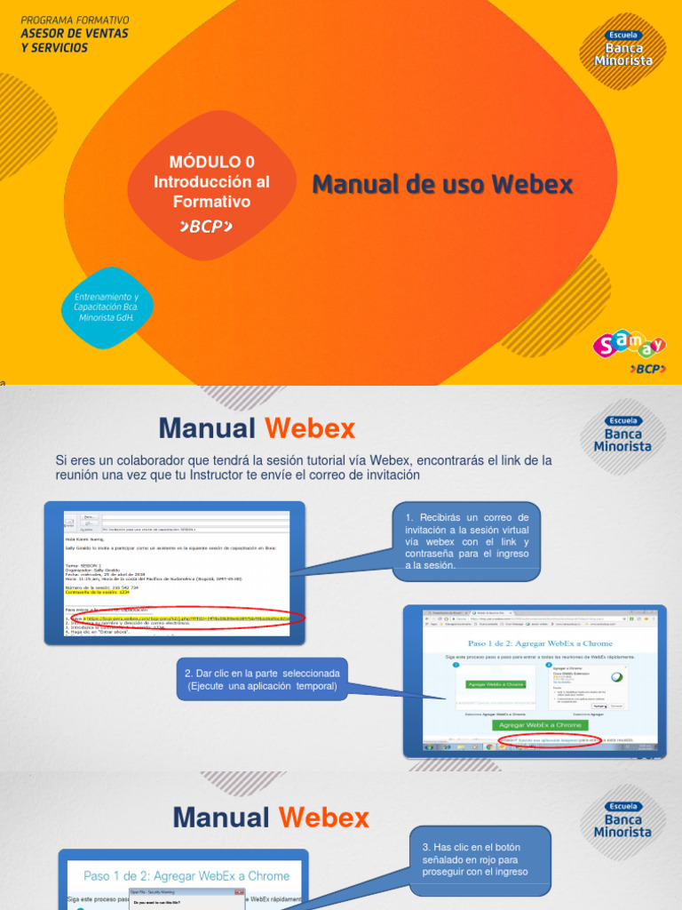 Manual Webex | PDF