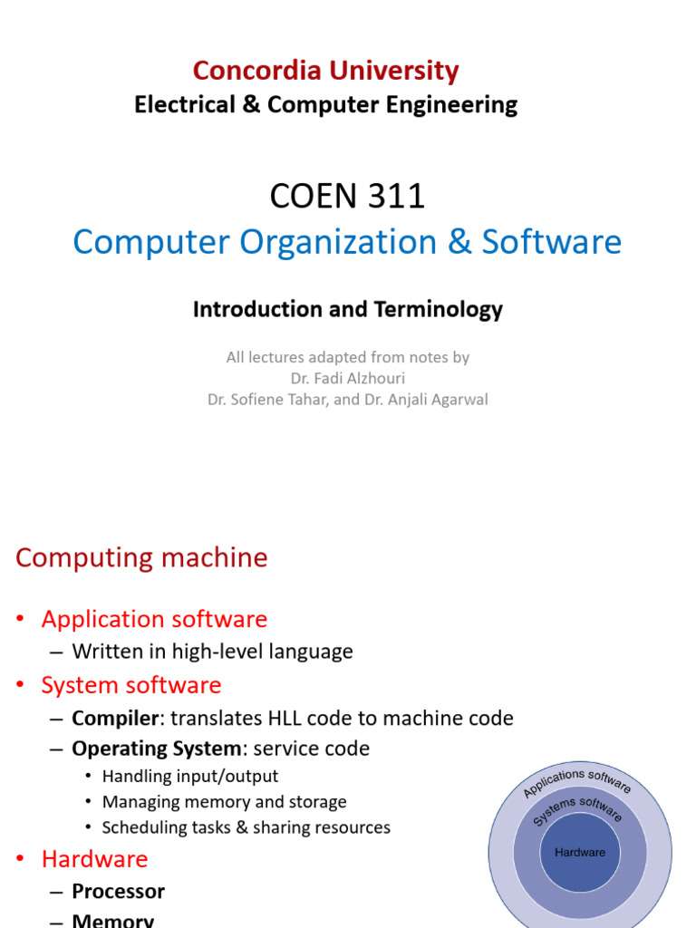 Topic #1 - Introduction | PDF | Microcontroller | Central Processing Unit