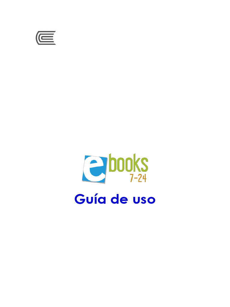 Guía de Uso de Ebooks 7 24 | PDF | Contraseña | Internet