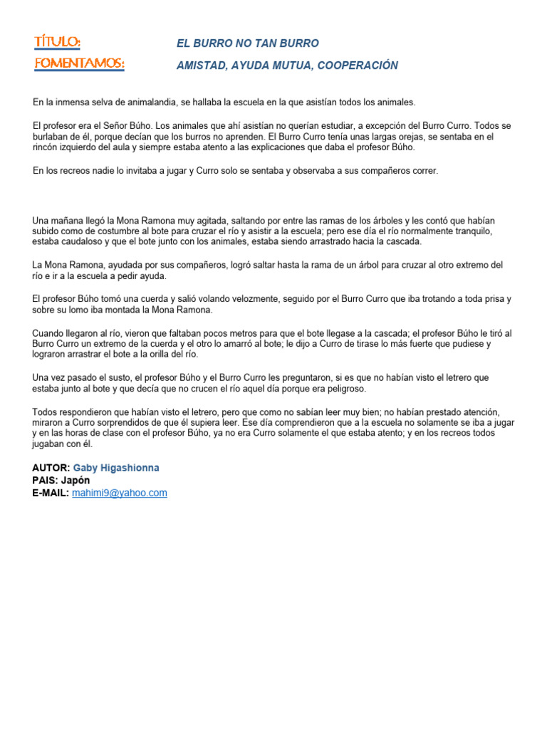 Cuentos Cortos Pdf Amor