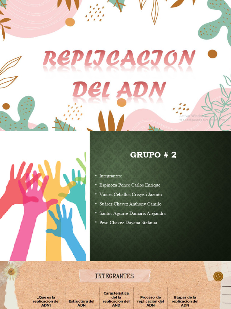 Biol | PDF | Replicación De Adn | Adn