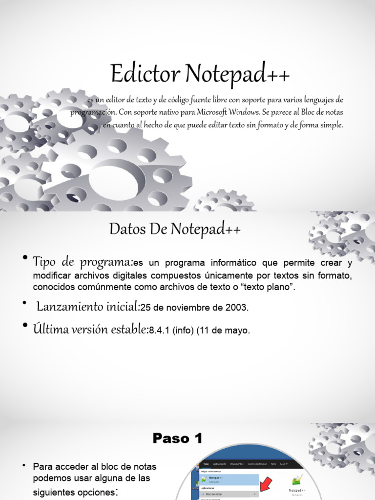 Edictor Notepad | PDF