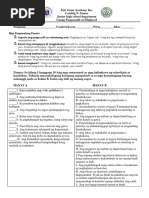 Pamantayan Sa Katutubong Sayaw | PDF