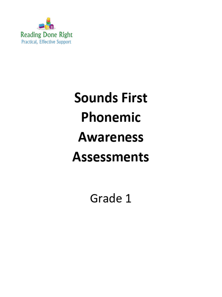 Grade 1 Assessments | Download Free PDF | Syllable | Writing
