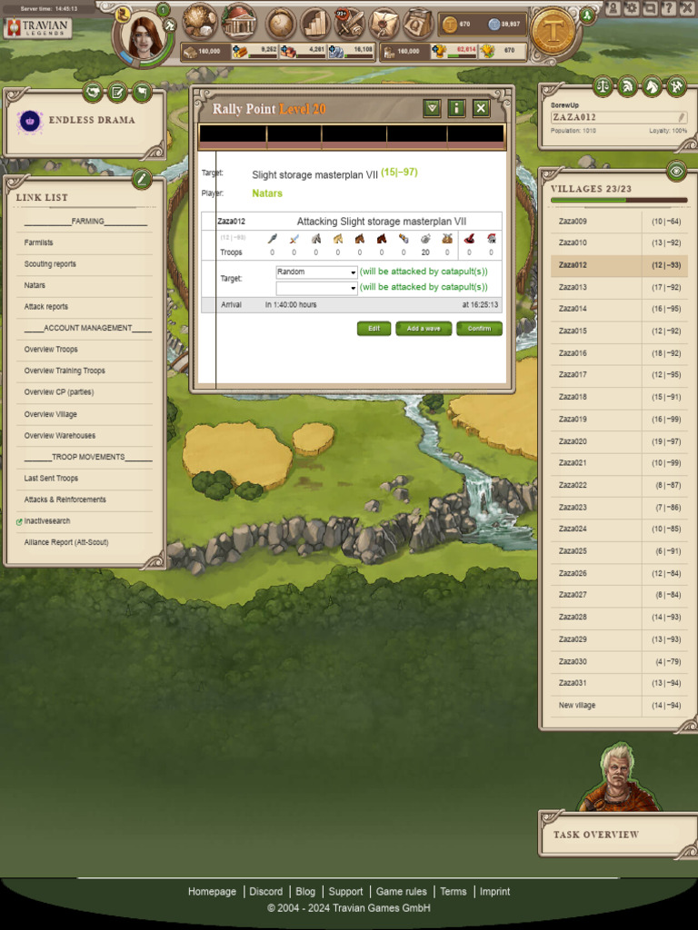 Travian Game Strategy & Management Guide | PDF