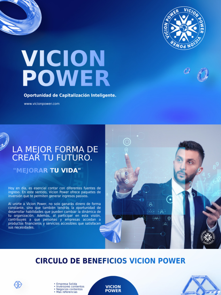 Presentacióin Oficial VICION POWER | PDF