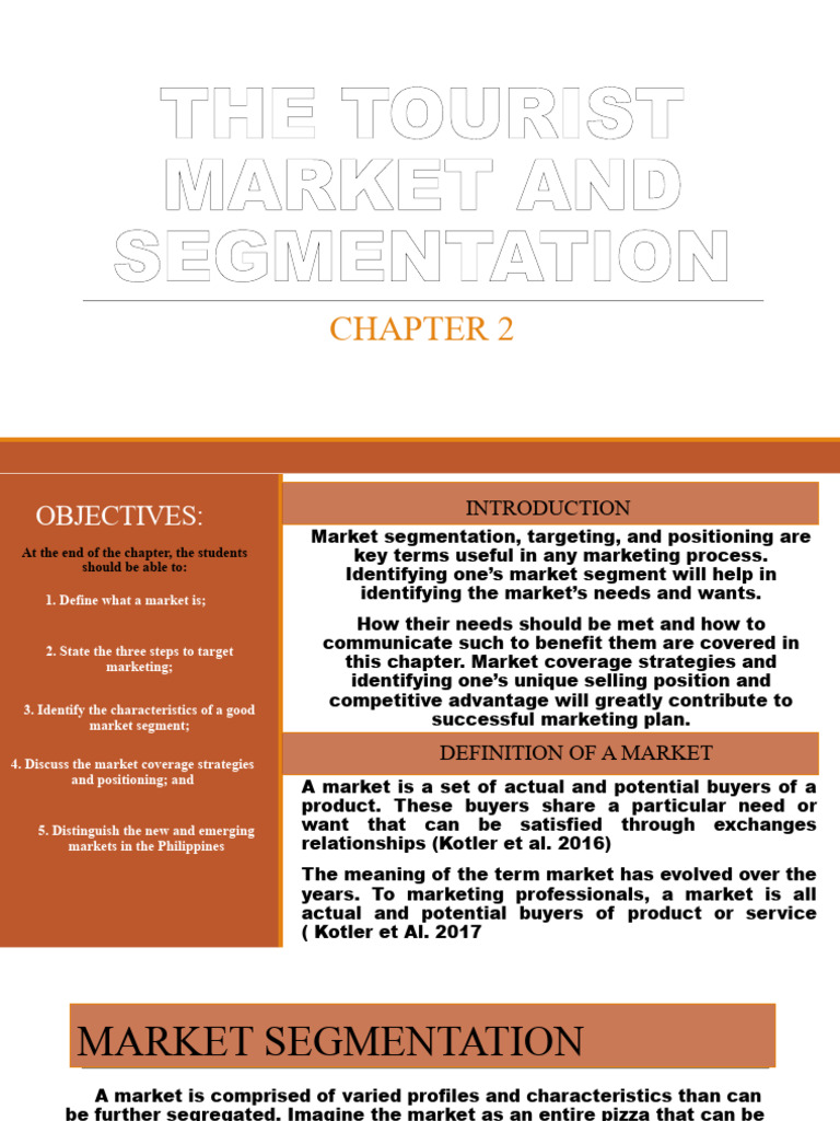 Tourist Market Segmentation Strategies | PDF | Market Segmentation ...