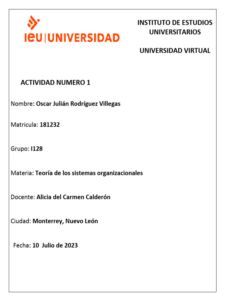 MODULO 2 ACTIVIDAD 1 | PDF | Teoría | Economias