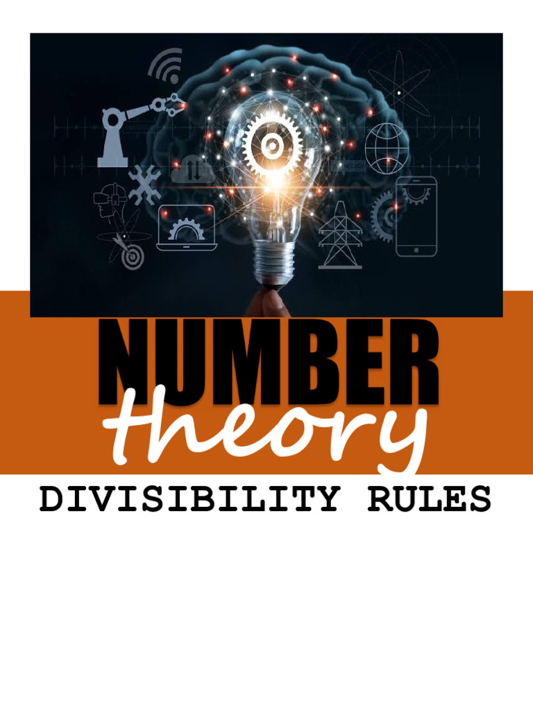 Number Theory - Divisibility Rules. Module 2 | Download Free PDF | Division (Mathematics ...