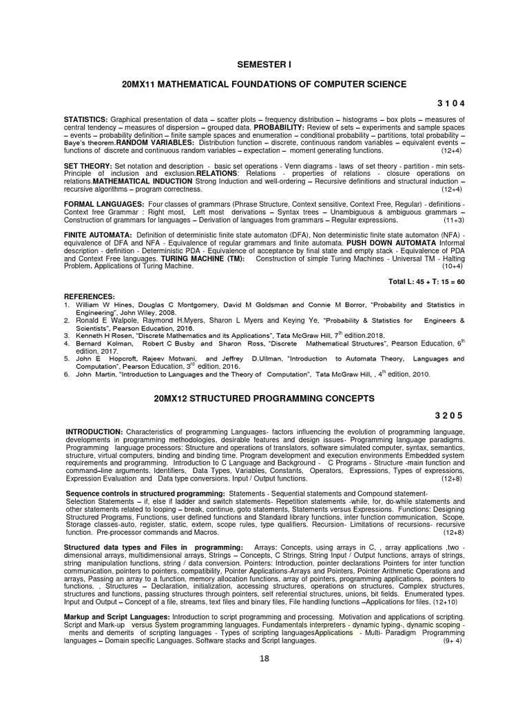 MCA Syllabus | PDF | Relational Model | Cryptography