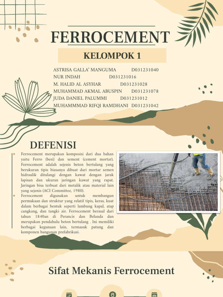 Ferrocement | PDF
