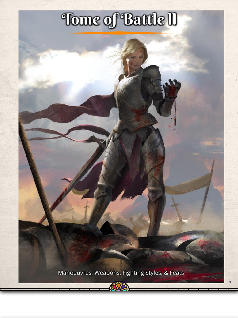 Tome of Battle II - GM Binder | PDF | Bomb