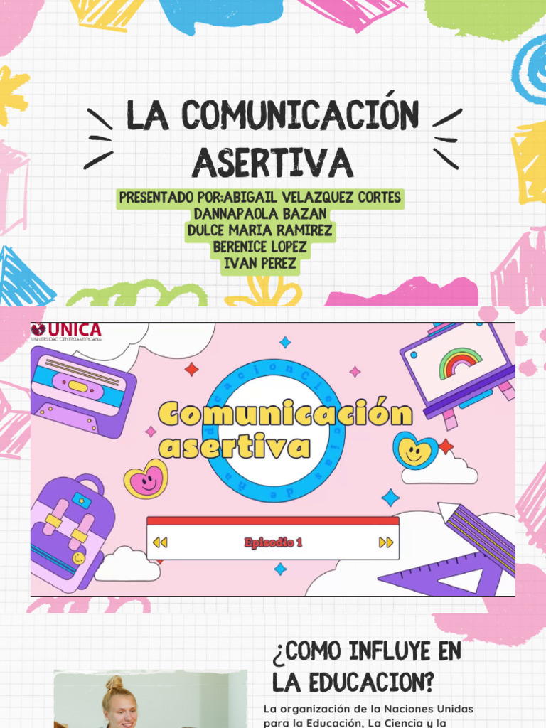 Comunicación Asertiva en la Educación | PDF | Comunicación | Maestros