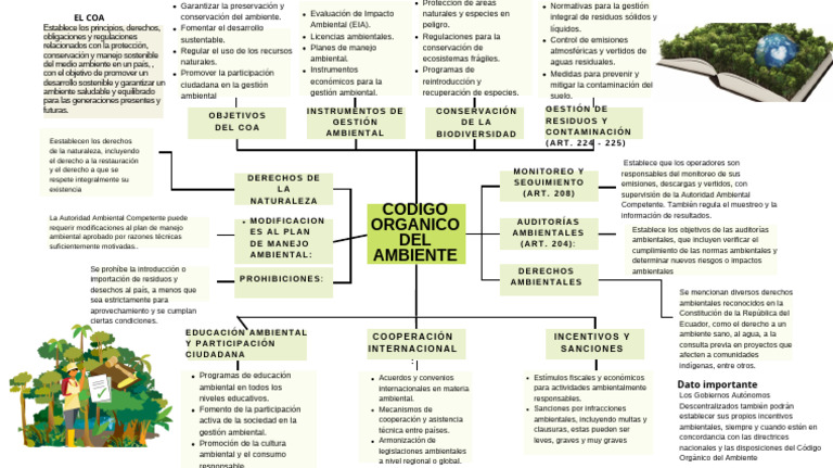 Green Professional Extensive Mind Map Graph | PDF | Entorno natural | Sustentabilidad