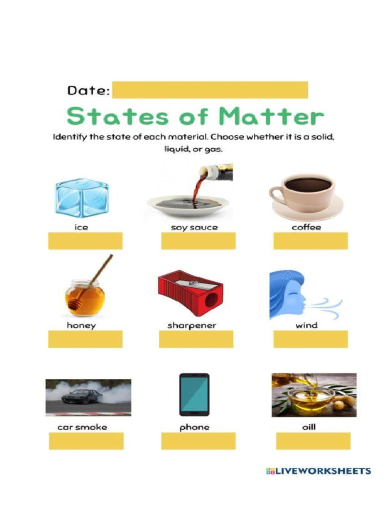 State of Matter in Science 7 | PDF