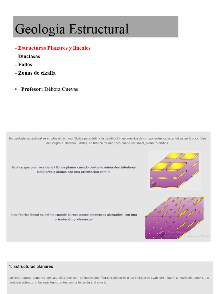 Geología Estructural - PPT - 3 | PDF | Ciencias sociales
