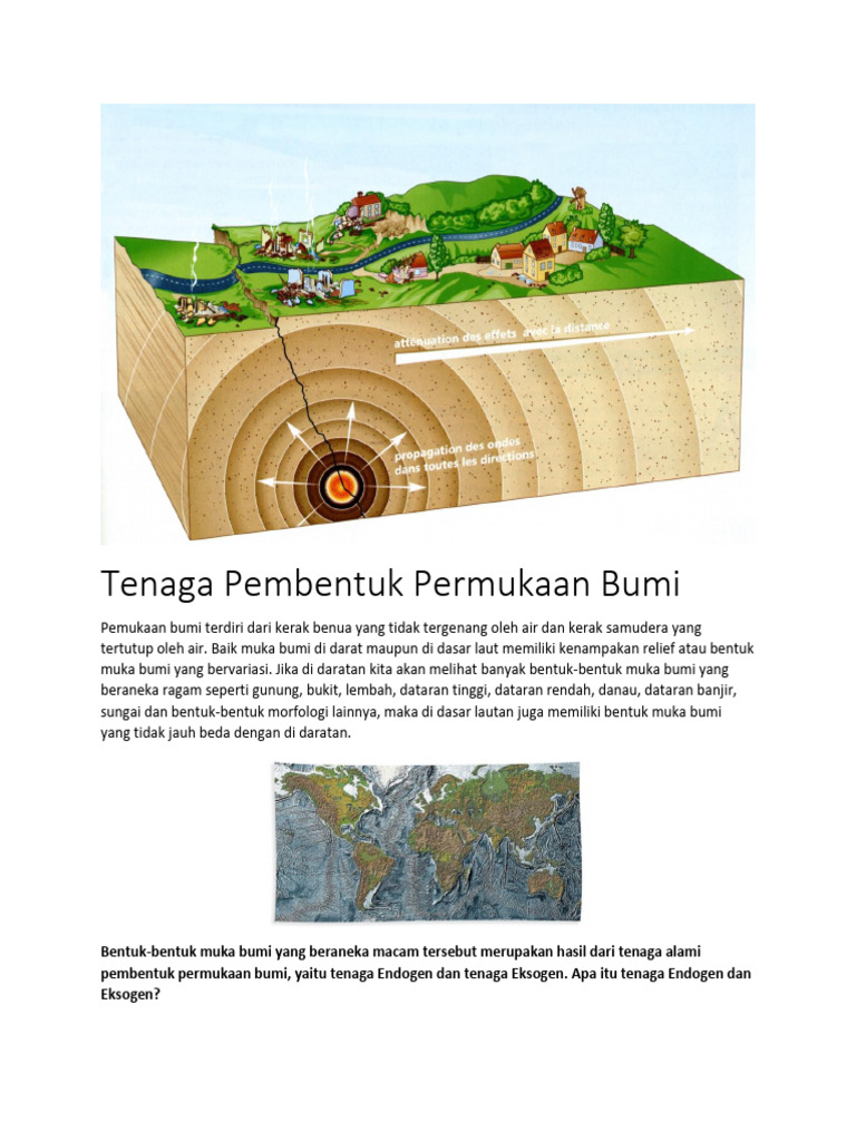 Tenaga Pembentuk Permukaan Bumi | PDF Tenaga Pembentuk Permukaan Bumi | PDF