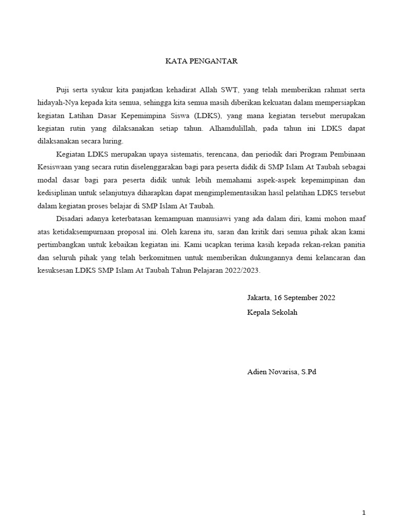 Proposal Perjusa | PDF