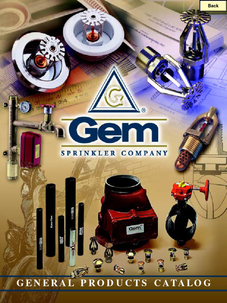 GEM Fire Protection Product Catalogue | PDF | Fire Sprinkler System ...