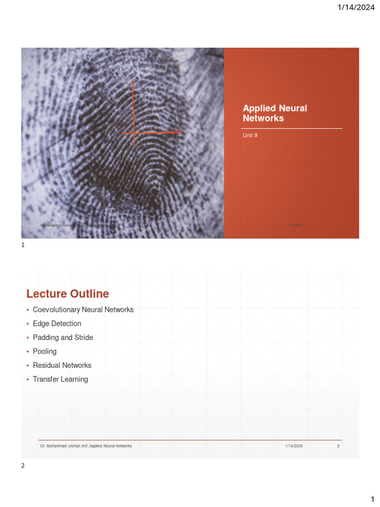 Convolutional Neural Networks Overview | PDF | Artificial Neural ...