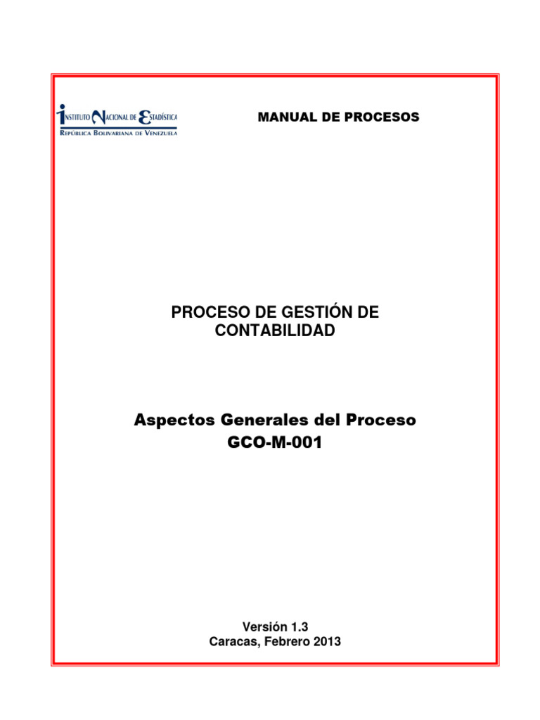 Manual Contable | PDF | Contabilidad | Dinero