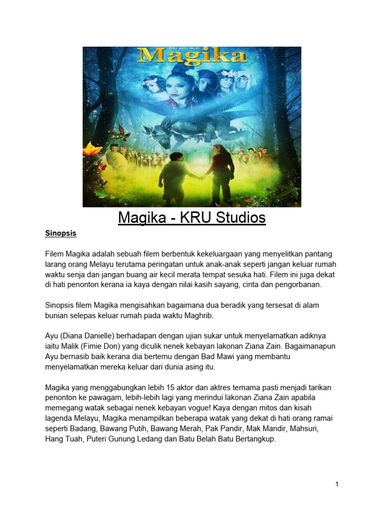 Mpu Magika - KRU Studios | PDF