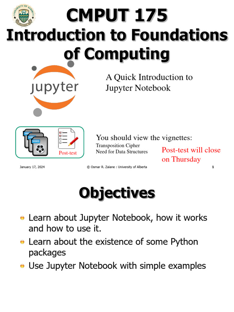 CMPUT 175 Lecture #2 | PDF | Computing | Software CMPUT 175 Lecture #2 | PDF | Computing | Software