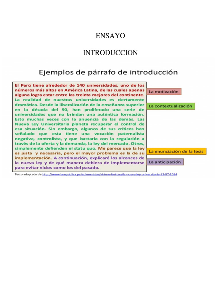 Formato Modelo de Ensayo 2024 | PDF