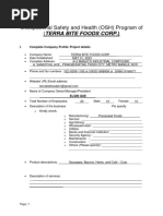 DOLE OSHC Template - OSH Program | PDF | Personal Protective Equipment ...