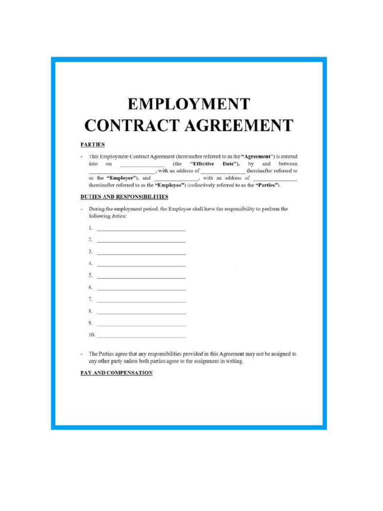 Sample Contract | PDF