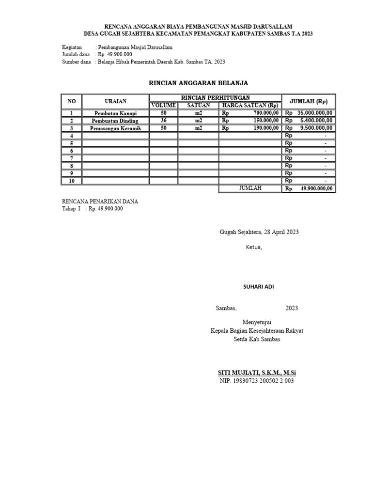 Fix Rab Masjid | PDF