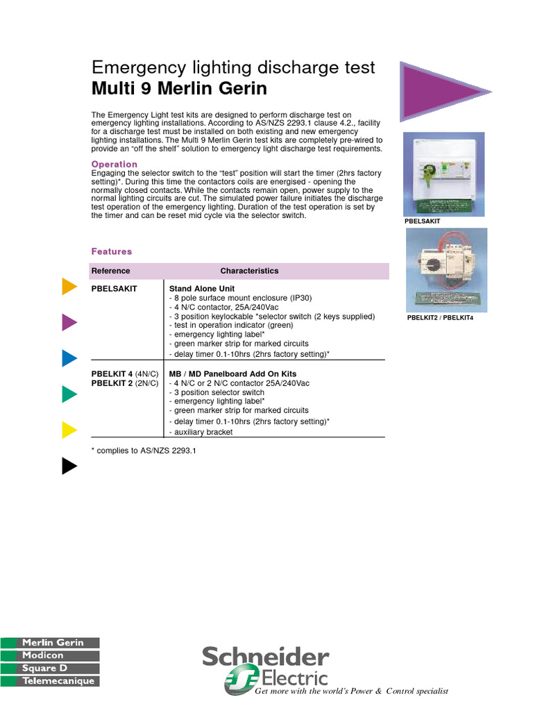 Emergency Lighting Kit | PDF | Switch | Building Engineering