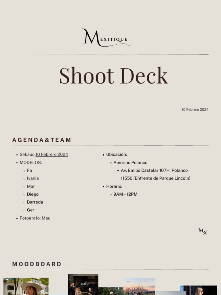Shoot Deck Interna | PDF