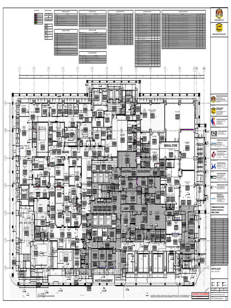 Hpj-Arc-Cn-Hp-Wt-101 - Level 1 - Wall Type | PDF | Plaster | Secondary ...