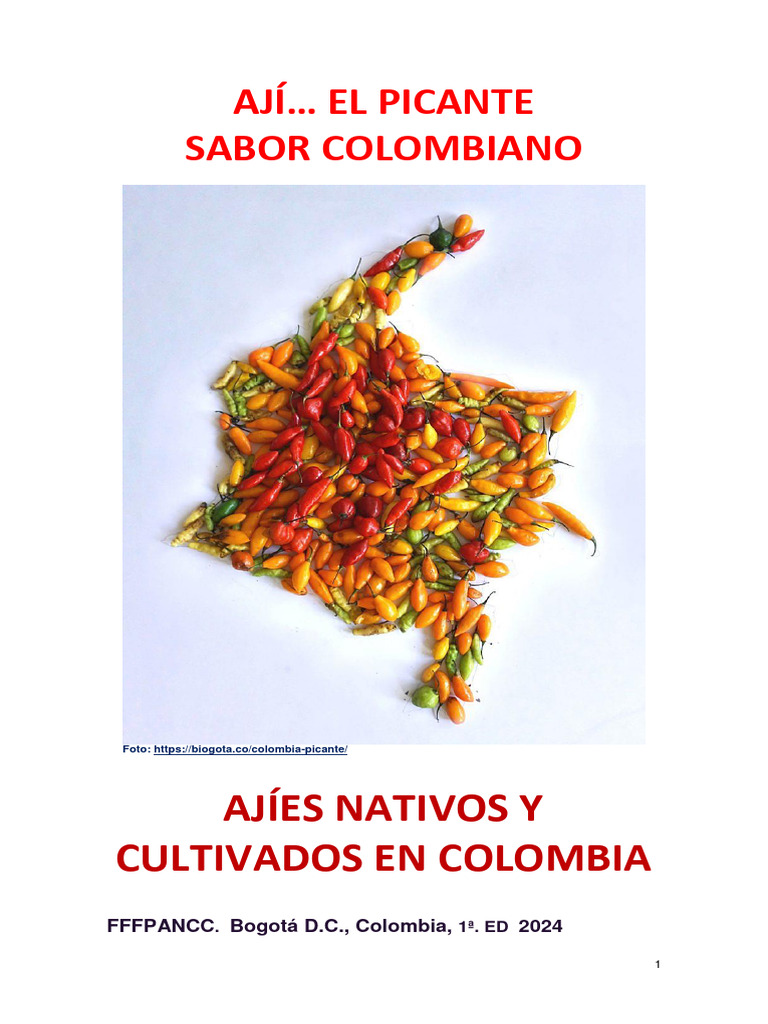 AJÍ EL PICANTE SABOR COLOMBIANO - AJÍES NATIVOS Y CULTIVADOS EN ...