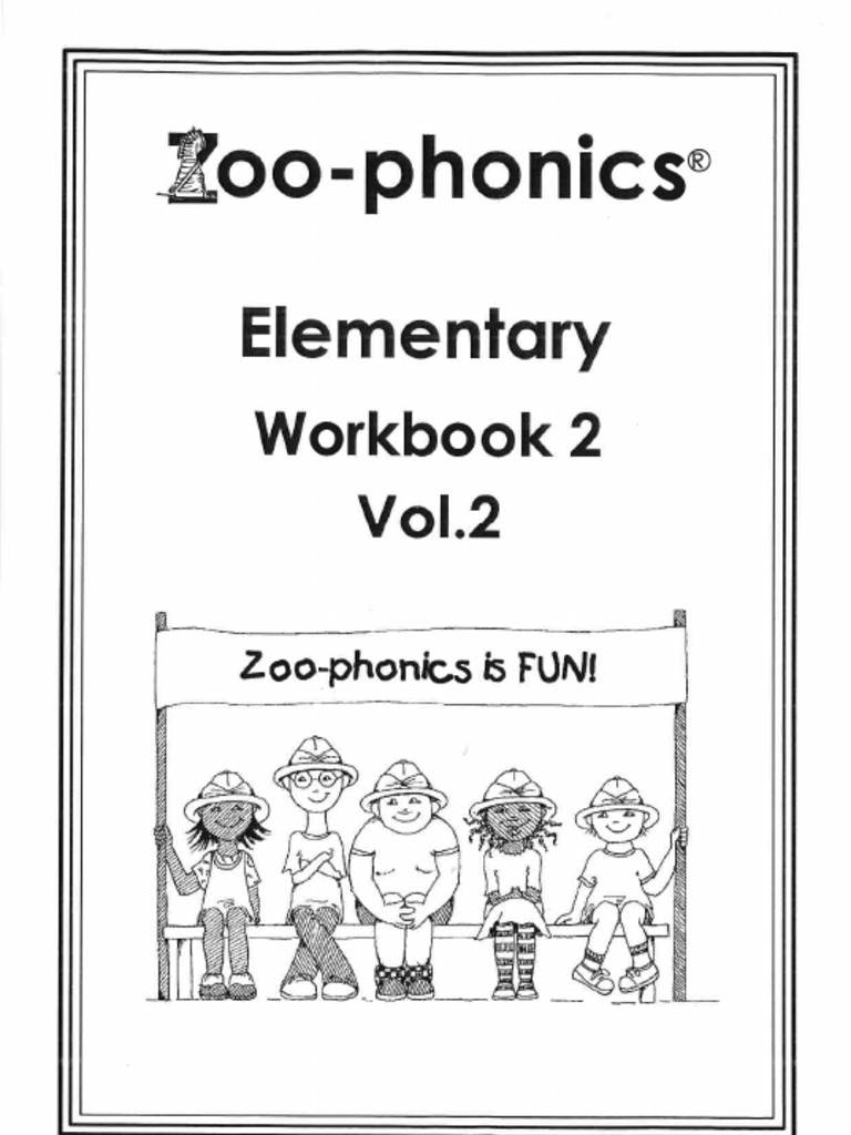 Zoo-Phonics Elementary Workbook2 Vol.2 | PDF