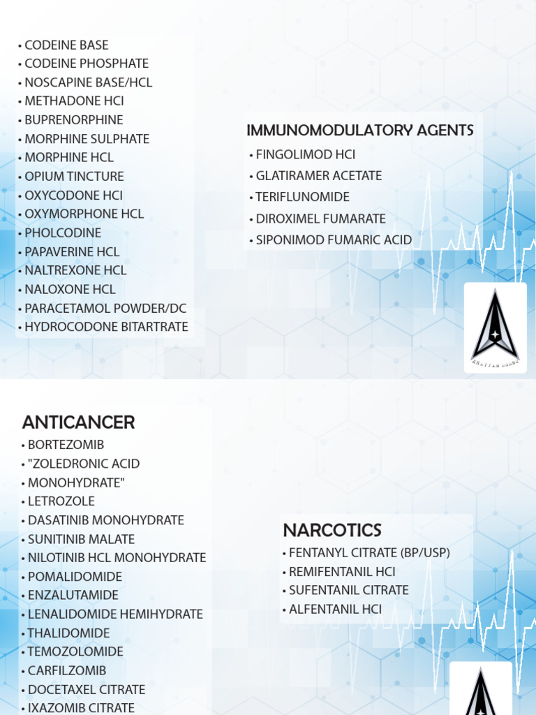 Chemical List | PDF | Cooking, Food & Wine