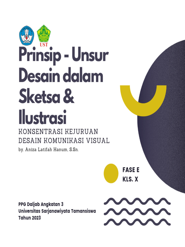 Fase E Prinsip Dasar Sketsa & Ilustrasi | PDF