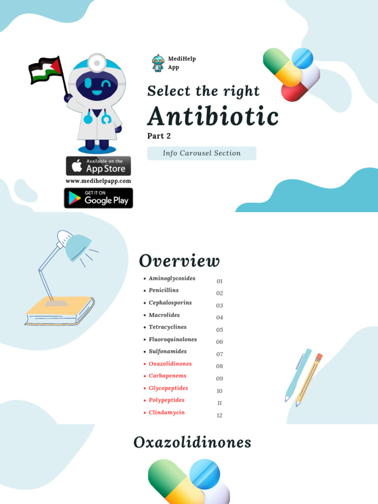 Antibiotics How To Select The Right One Part 2 | Download Free PDF ...