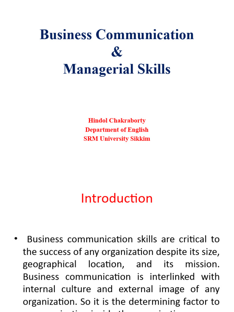 Business Communication Essentials | PDF | Communication | Hierarchy