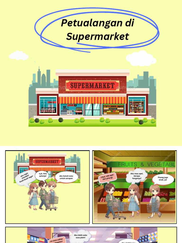 Kosong 3 Panel Komik Strip | PDF