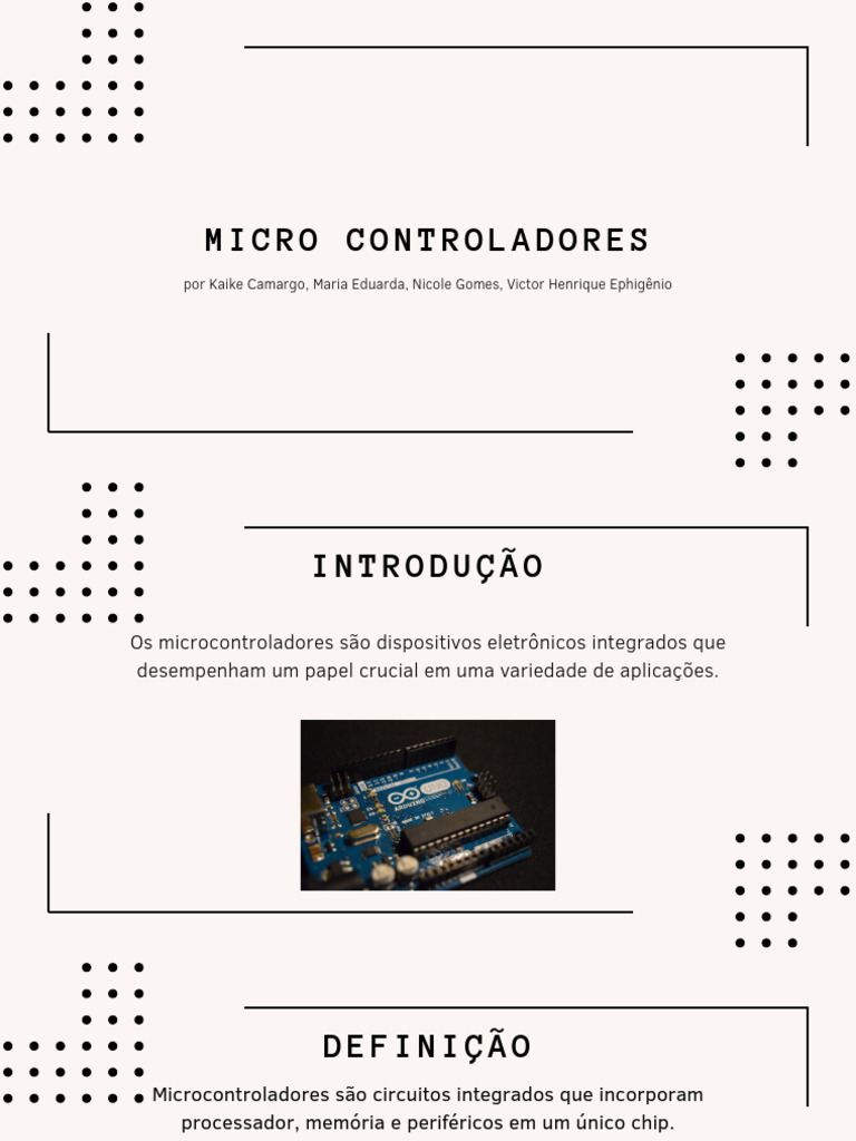 Micro Controladores | PDF