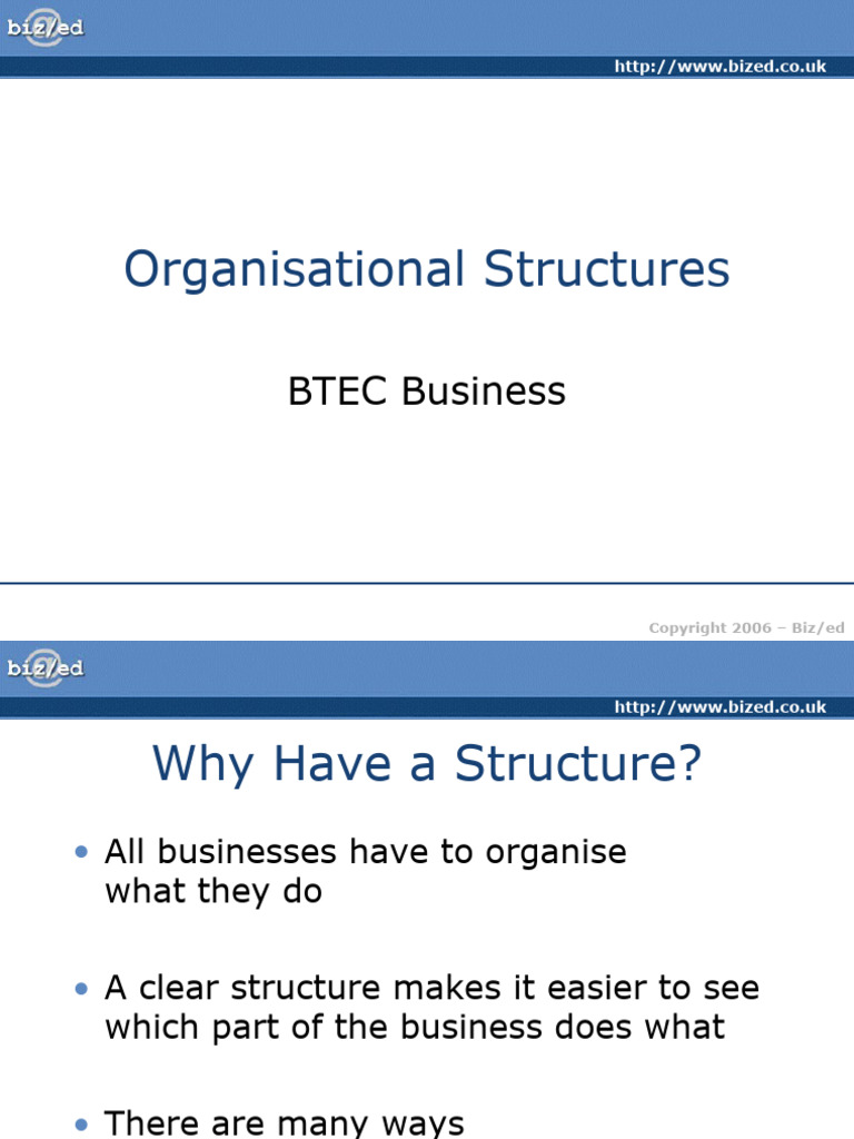 Organisational Structures | Download Free PDF | Hewlett Packard ...
